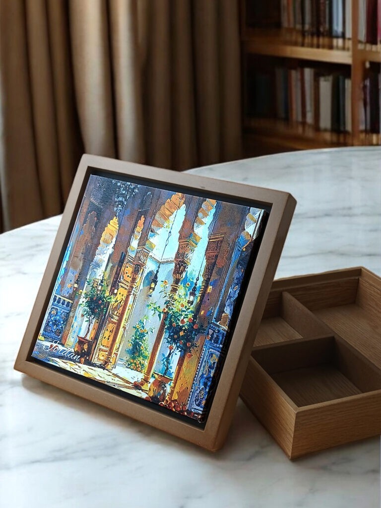 MC421 - Canvas Box Featuring Jordanian Culture - Mecal Gifts - VIP ...